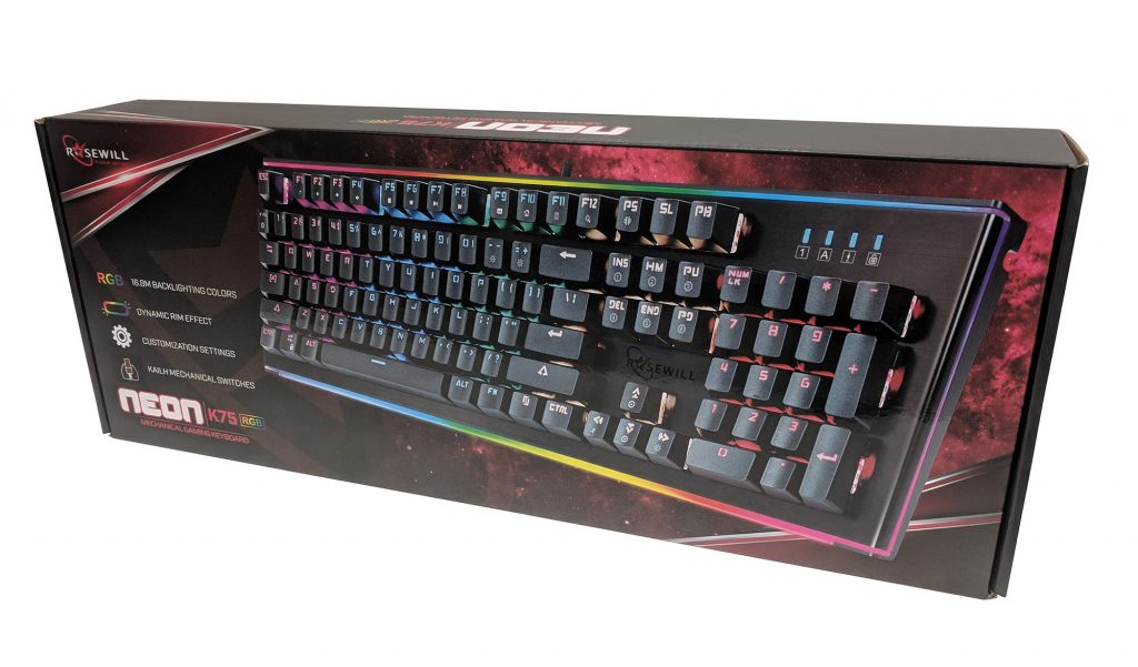 Rosewill NEON K75 RGB Mechanical Keyboard Review – GND-Tech