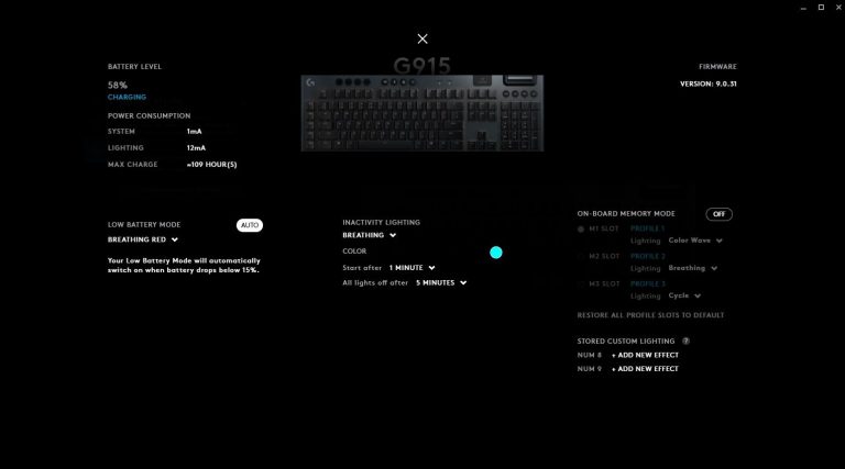 Logitech G915 LIGHTSPEED Gaming Keyboard Review (GL Clicky) – GND-Tech